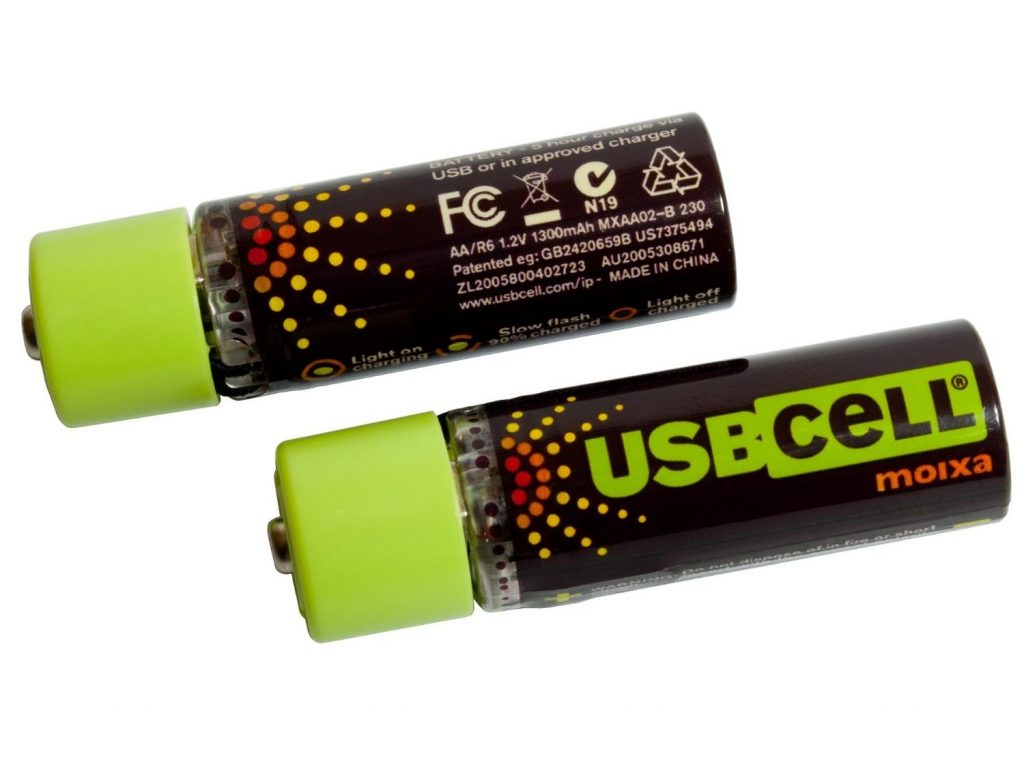 Rechargeable USB Battery Sticks - USBCELL - Legit Gifts