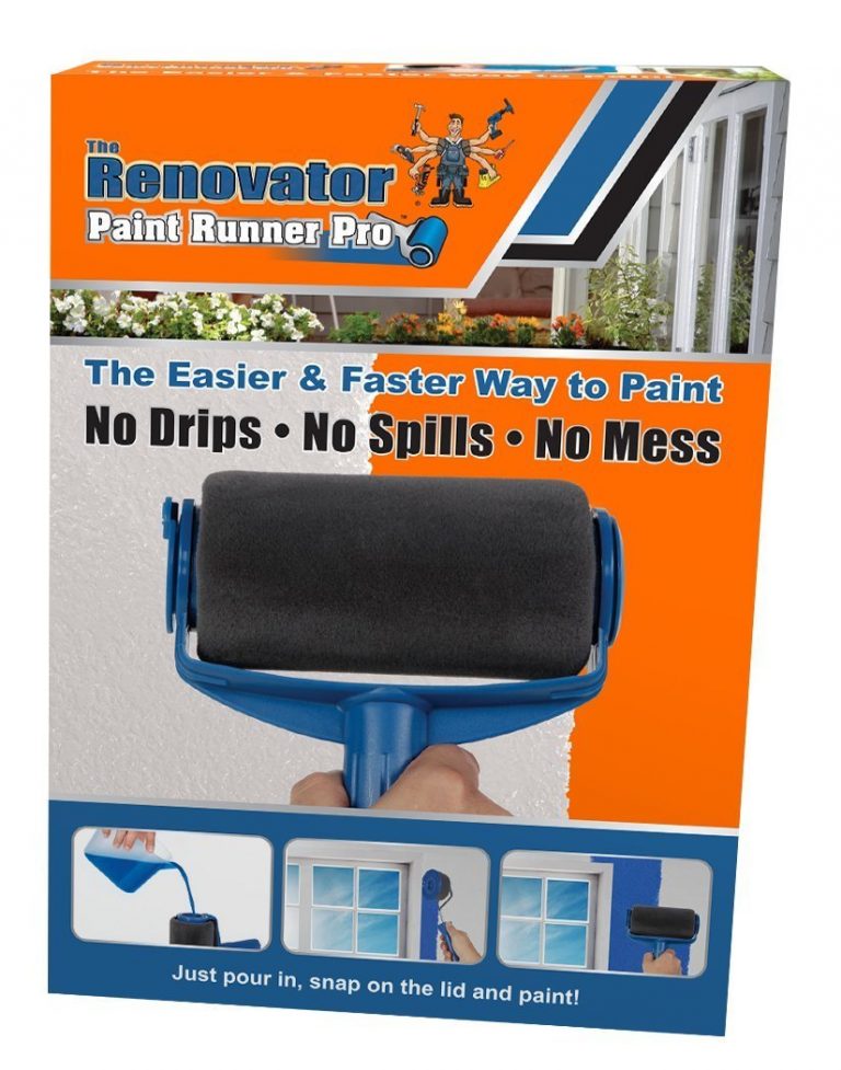 Paint Runner Pro - No Prep, No Mess, No Drip Paint Brush - Legit Gifts