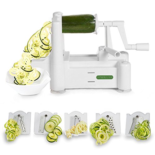 Spiralizer 5-Blade Vegetable/Fruit Slicer - Legit Gifts