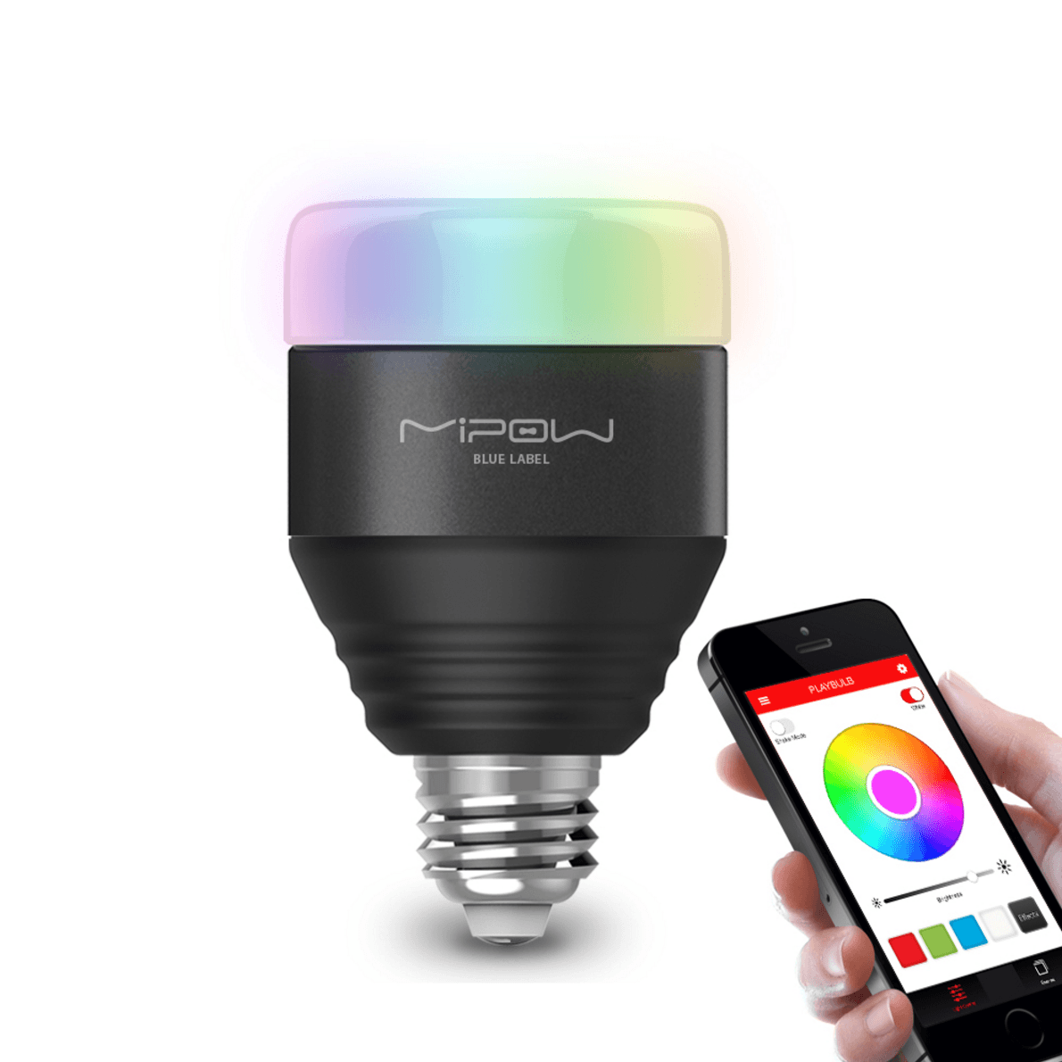 MIPOW Wireless Bluetooth LED Smart Bulb - Legit Gifts