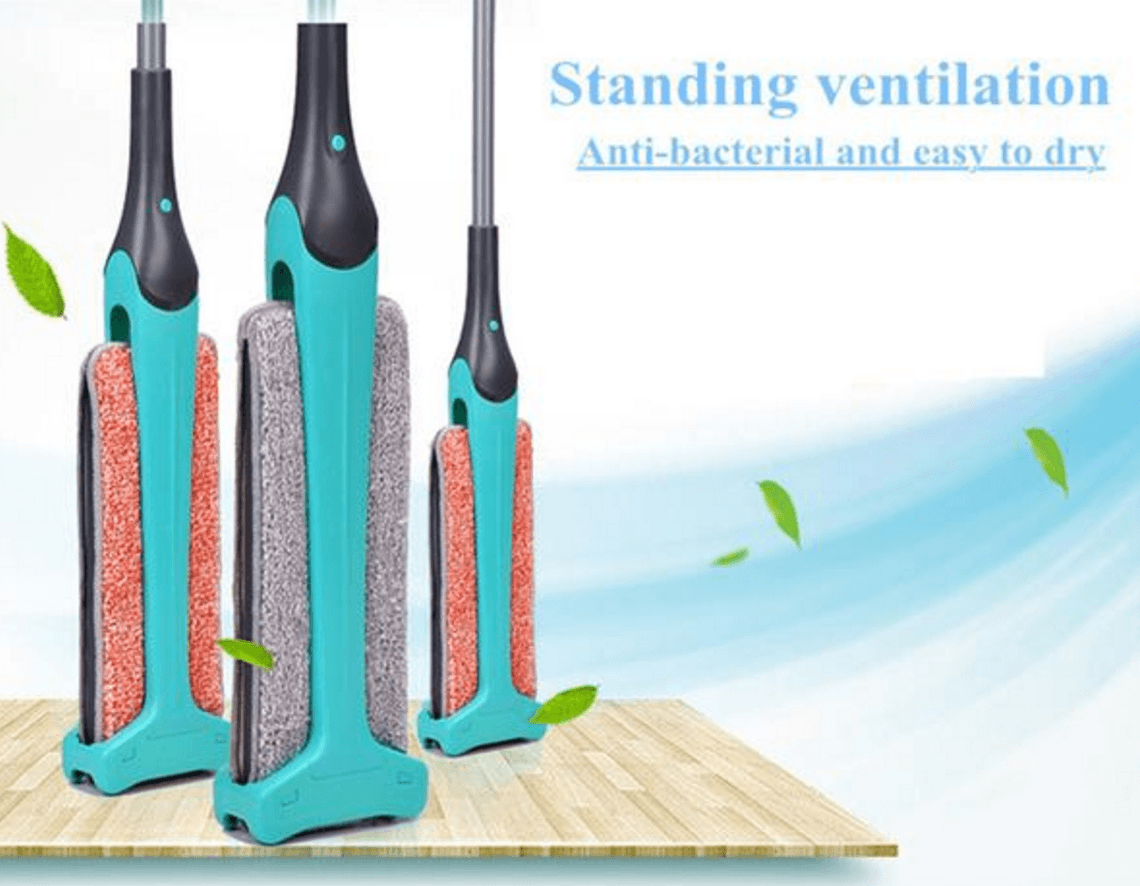 Double Sided Lazy Mop with Self-Wringing Ability - Legit Gifts