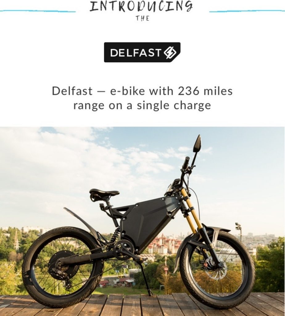 Delfast E-Bike Goes 236 Miles On One Charge - Legit Gifts