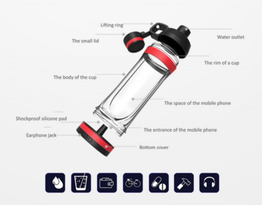 Secret Compartment Water Bottle - Legit Gifts