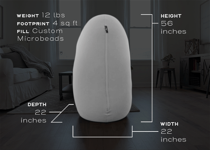 Moon Pod: A Zero-Gravity Beanbag for All-Day Deep Relaxation - Legit Gifts