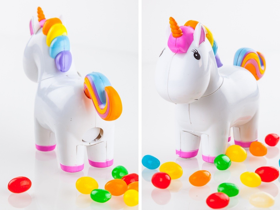 Pooping Unicorn Candy Dispenser - Legit Gifts